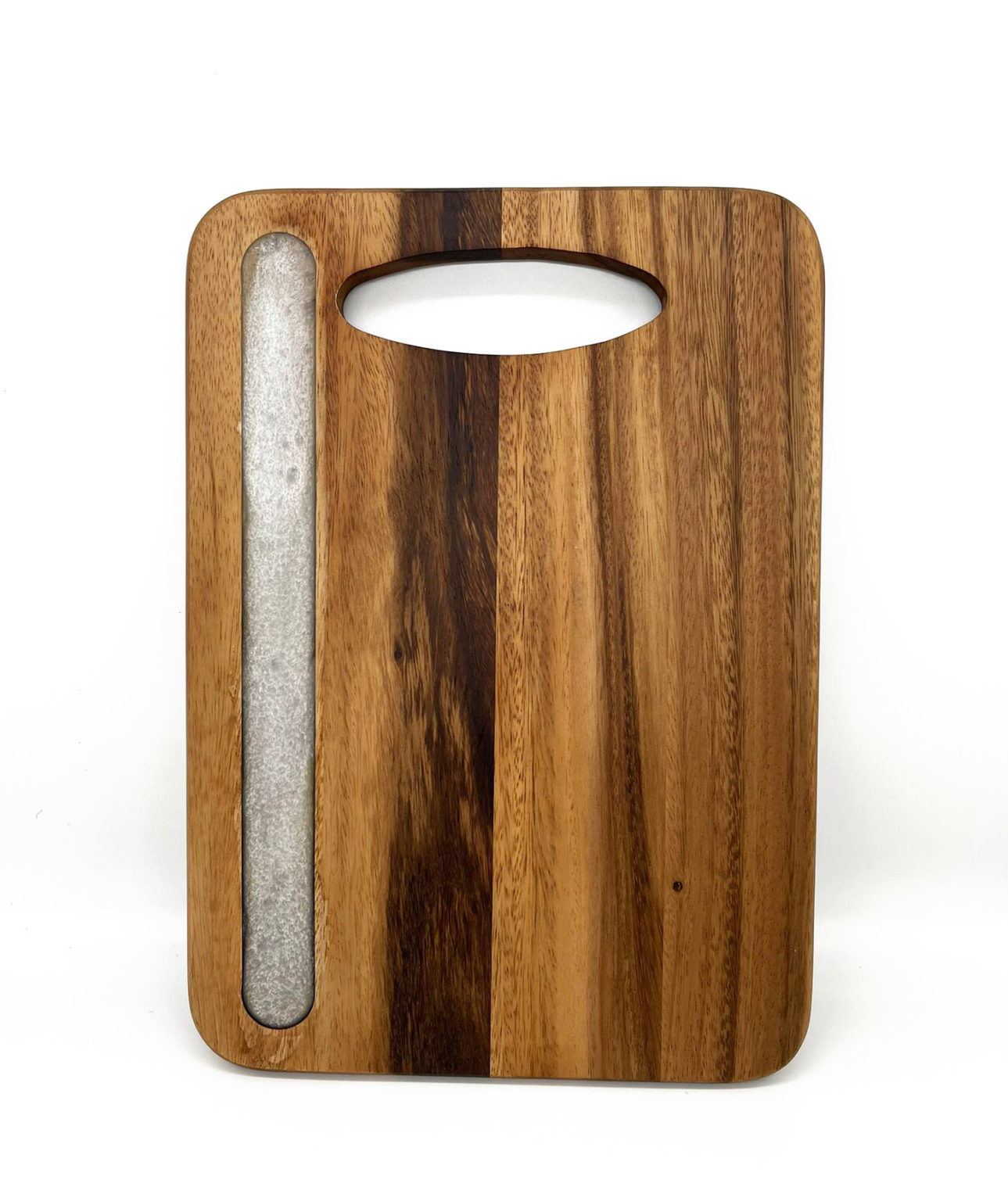 Acacia Rectangle Cutting Board with Epoxy Stripe – HOGAR HOME